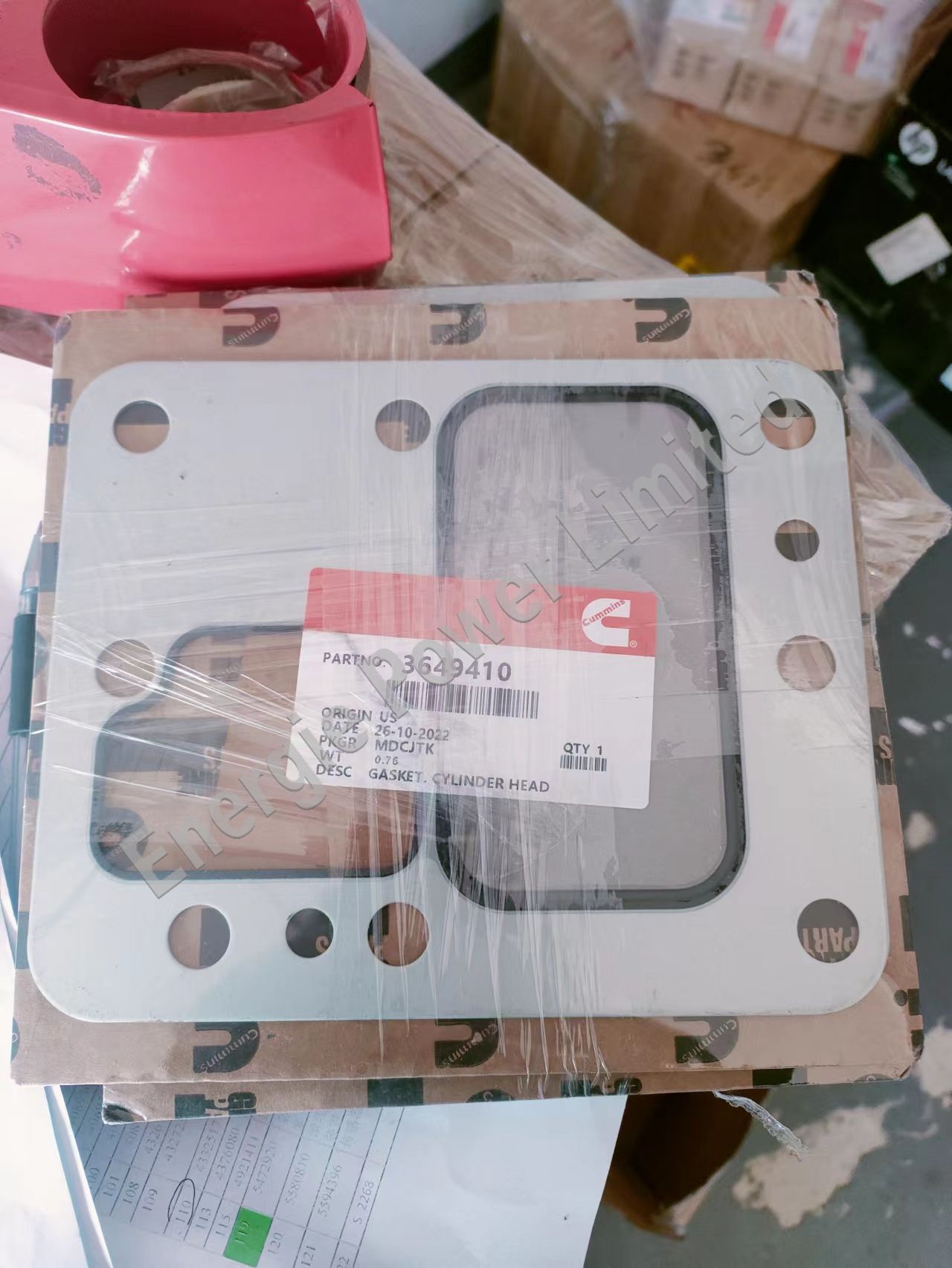 3649410 GASKET.CYLINDER HEAD